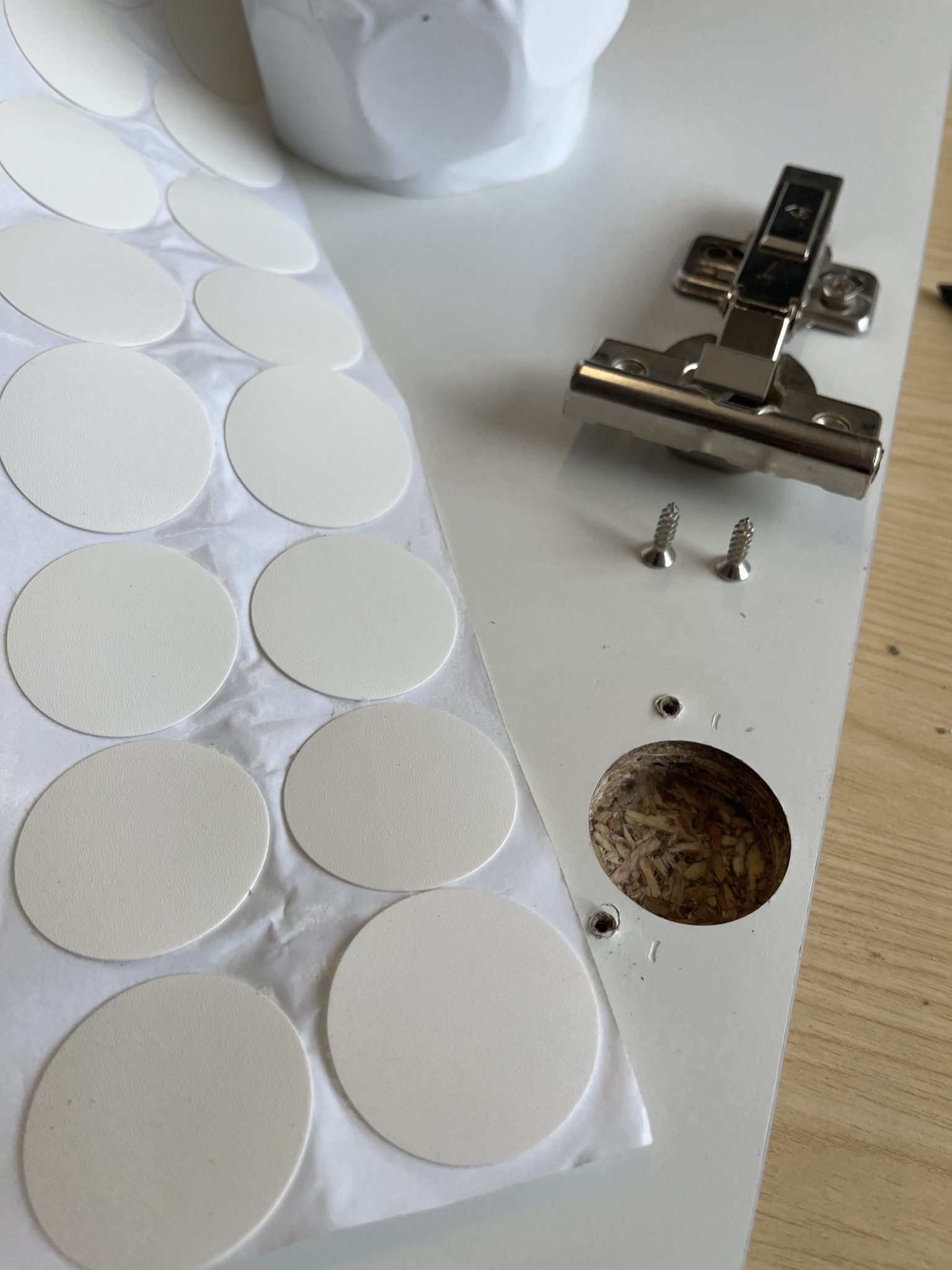 Hinge Hole Cover Caps - Hinge Hole Covers