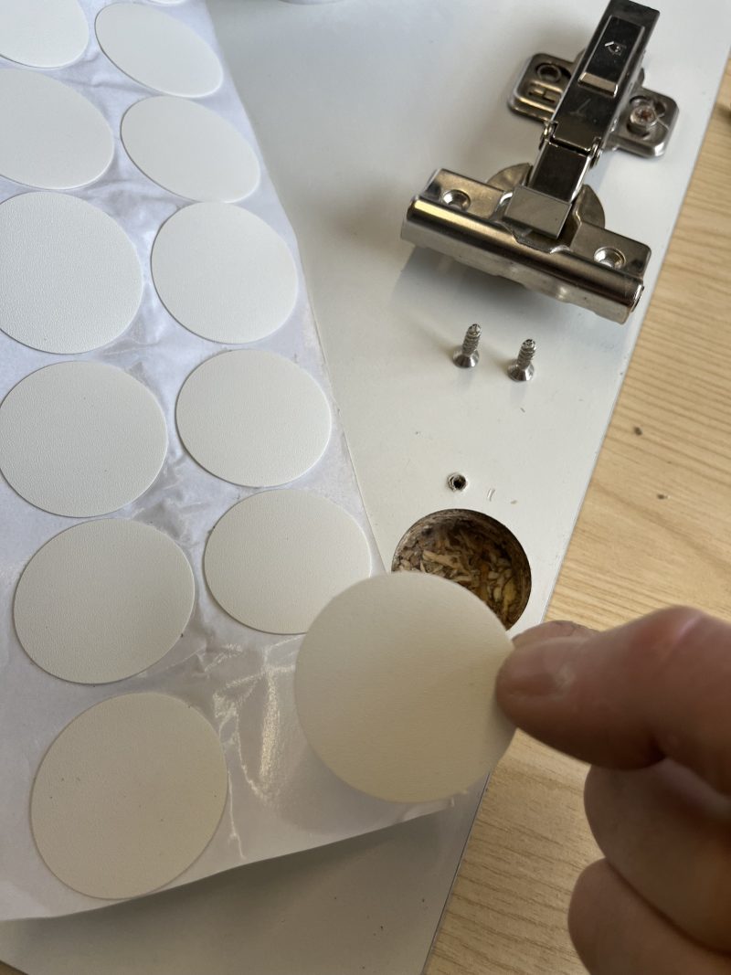 Hinge Hole Cover Caps - Hinge Hole Covers